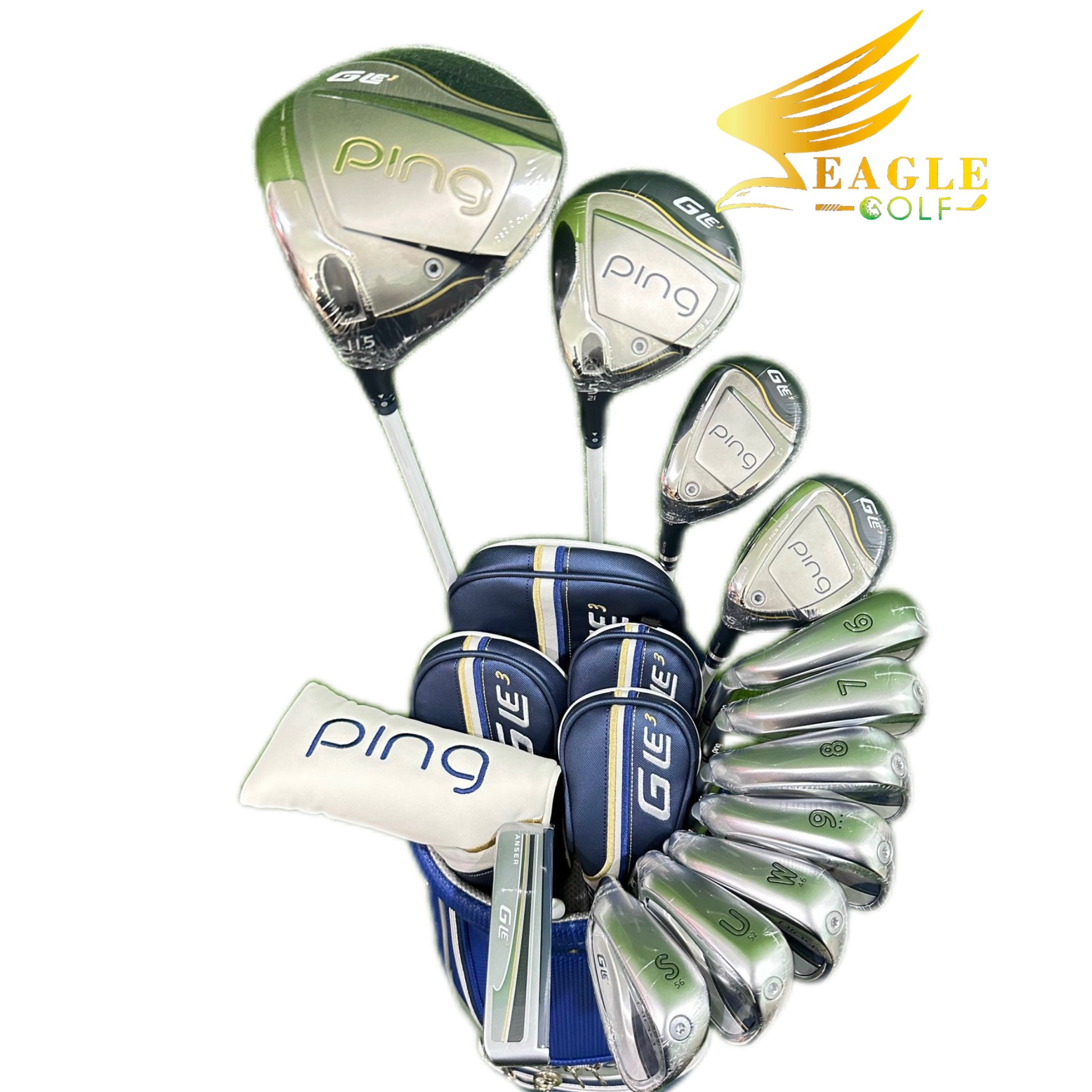 Bộ Gậy Golf Fullset Ping Gle3 Ladies - Eagle golf shop